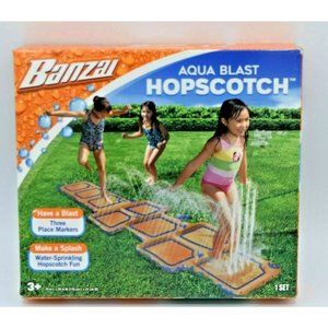 Banzai | Toys | Banzai Aqua Blast Hopscotch Water Splash Pad Sprinkler ...